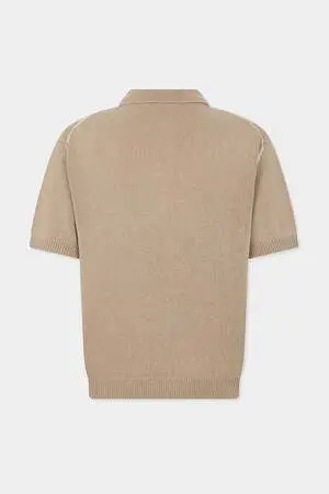 Dsquared2 Signature Knit Polo Shirt - Black