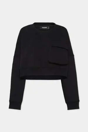 Dsquared2 Icon New Generation Onion Cropped Fit Crewneck