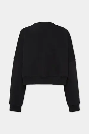 Dsquared2 Icon New Generation Onion Cropped Fit Crewneck