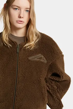 Dsquared2 Teddy Kaban Crewneck - Brown