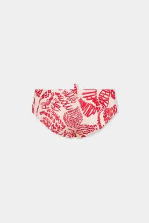Dsquared2 Rebel Hibiscus Swim Brief