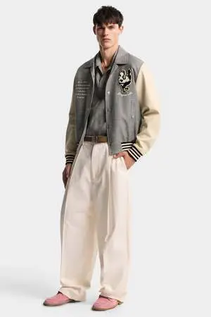 Dsquared2 Virgin Wool Linen Pied De Poule Polo