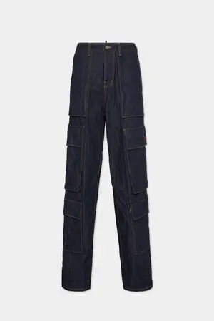 Dsquared2 Icon New Generation Dark Wash Eros Cargo Pant