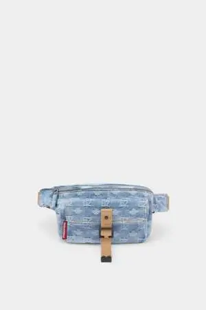Dsquared2 Monogram Belt Bag - Light Blue