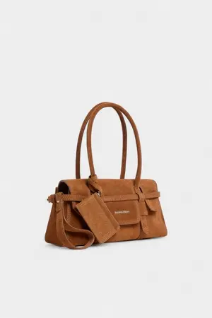 Dsquared2 Twin Shoulder Bag - Beige