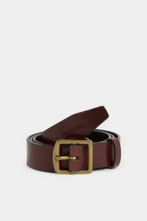 Dsquared2 Twin Buckle Belt - Brown