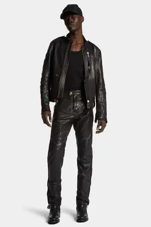 Dsquared2 Ducati X Straight Leg Sharpei Fit Biker Pant