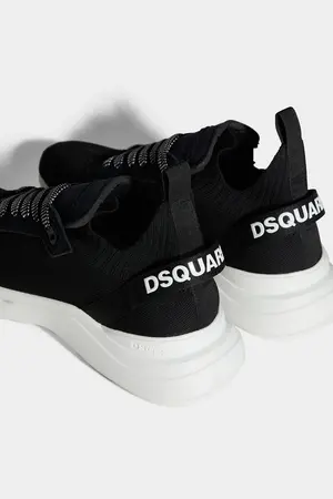 Dsquared2 Fly Sneakers With Embossed Logo Sole