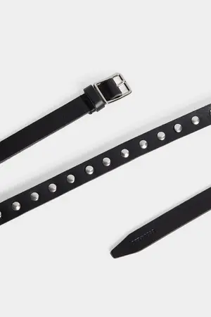 Dsquared2 Studded Leather Belt