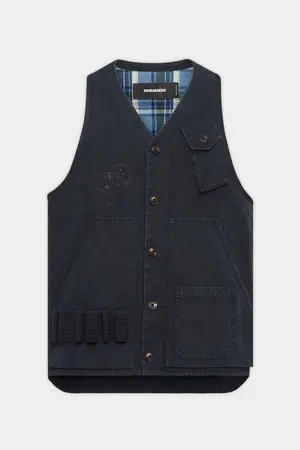 Dsquared2 Cotton Utility Vest