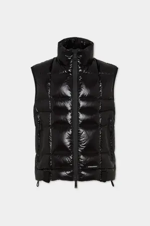 Dsquared2 Quilted Puffer Vest - Black