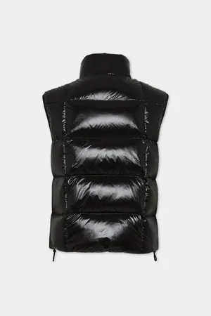 Dsquared2 Quilted Puffer Vest - Black