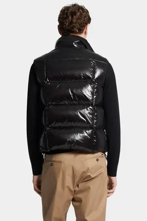 Dsquared2 Quilted Puffer Vest - Black