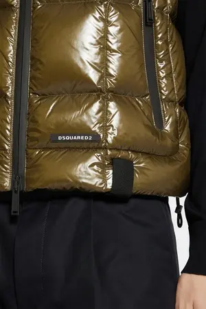 Dsquared2 Quilted Puffer Vest - Green