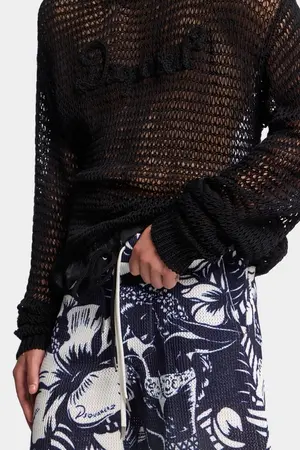 Dsquared2 Dancing Flowers Knit Shorts