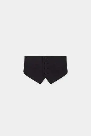 Dsquared2 Tuxedo Waistcoat - Black