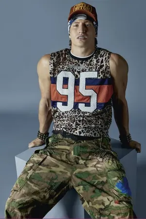 Dsquared2 Rebel Tag Wide Cargo Pant