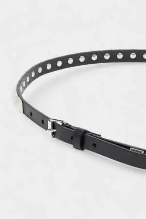 Dsquared2 Allover Studs Buckle Belt