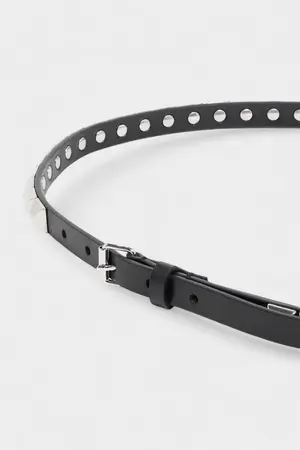 Dsquared2 Allover Studs Buckle Belt