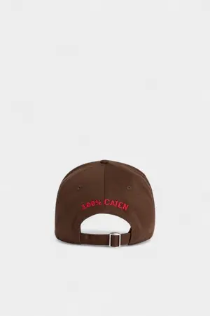 Dsquared2 Embroidered Logo Baseball Cap - Brown