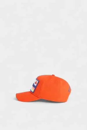 Dsquared2 Baseball Cap With Embroidered Logo Patch
