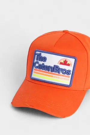 Dsquared2 Baseball Cap With Embroidered Logo Patch