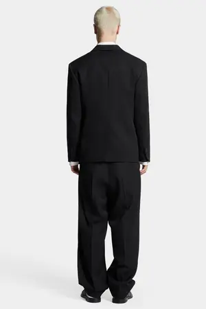 Dsquared2 Wool Twill Suit With Baggy Trousers