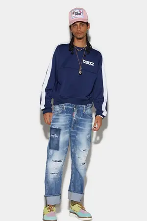 Dsquared2 Medium Square Wash Big Brother Jeans