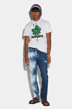 Dsquared2 Medium Night & Day Wash Cool Guy Jeans - Blue