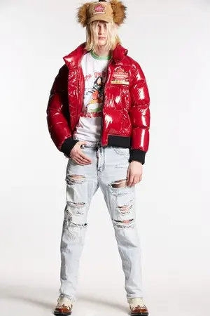 Dsquared2 Light Destroyed Wash 642 Jeans - Blue
