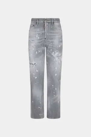 Dsquared2 Ripped Wash 642 Jeans - Grey