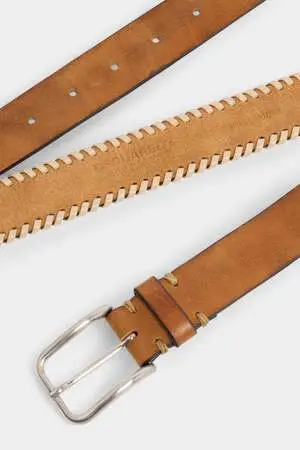 Dsquared2 Braids & Beads Buckle Belt