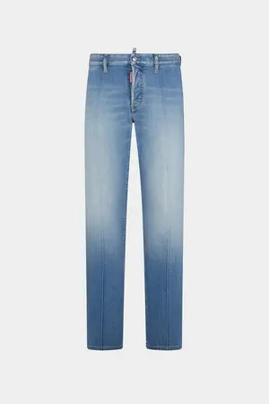 Dsquared2 Rocco Light Wash Denim Jeans - Blue