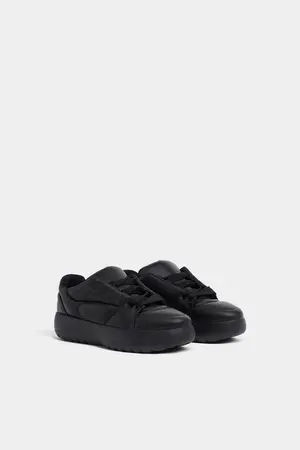Dsquared2 Icon New Generation Puffer Sneakers - Black