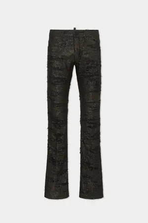 Dsquared2 Gold Disco Wash Sharpei Bootcut Flared Jeans