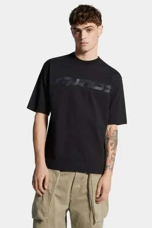 Dsquared2 Loose Fit Raised Print T-shirt