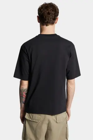 Dsquared2 Loose Fit Raised Print T-shirt