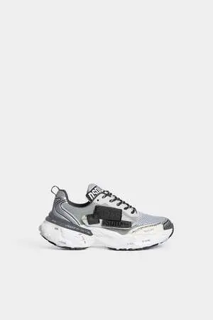 Dsquared2 Fast Runner Sneakers - Silver