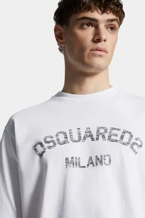 Dsquared2 Loose Fit Milano Graphic T-shirt