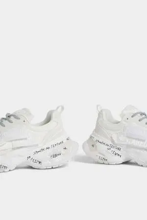 Dsquared2 Faster Sneakers - White