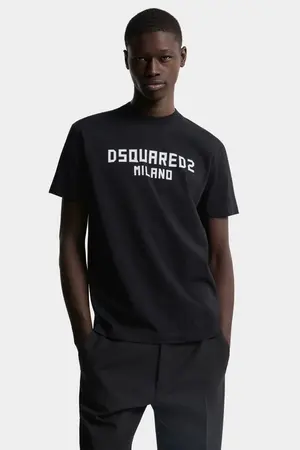 Dsquared2 Milano Cool Fit Cotton T-shirt - Black