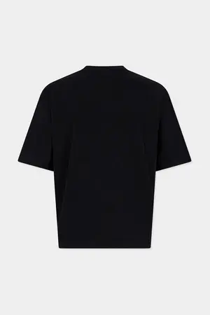 Dsquared2 Milano Logo Cotton T-shirt - Black