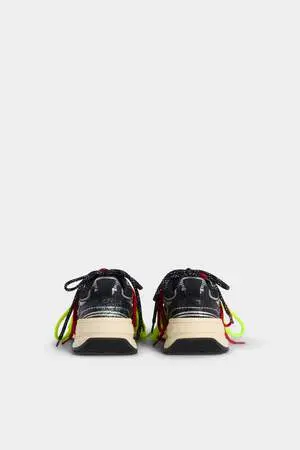 Dsquared2 Sprinter Sneakers With Metallic Accents