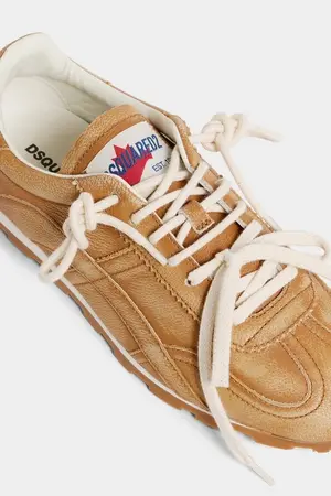 Dsquared2 Suede Lace-up Sneakers - Brown