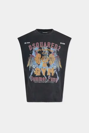 Dsquared2 Rock Wash Iron Fit T-shirt - Grey