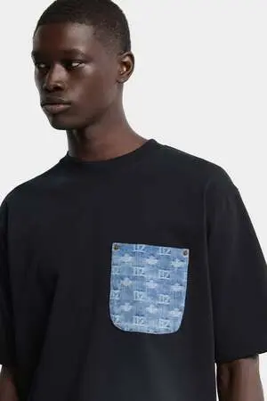 Dsquared2 Monogram Pocket T-shirt - Black