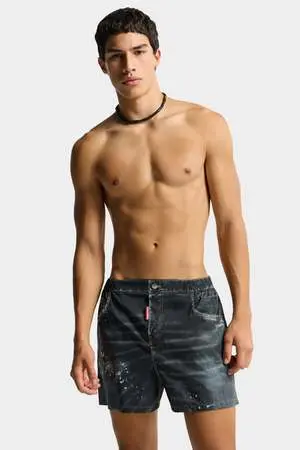 Dsquared2 Five-pocket Swim Boxer Shorts