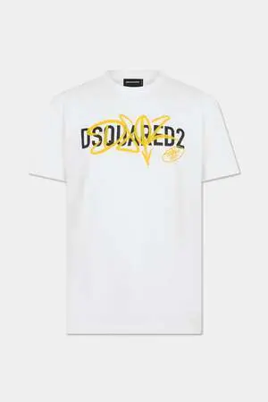 Dsquared2 Graffiti Logo T-shirt - White