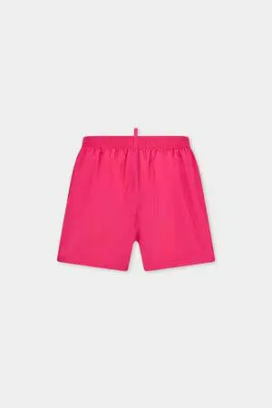 Dsquared2 Logo Midi Swim Boxer - Fuchsia