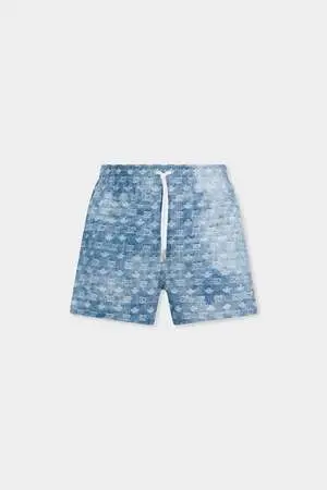 Dsquared2 Monogram Midi Swim Boxer